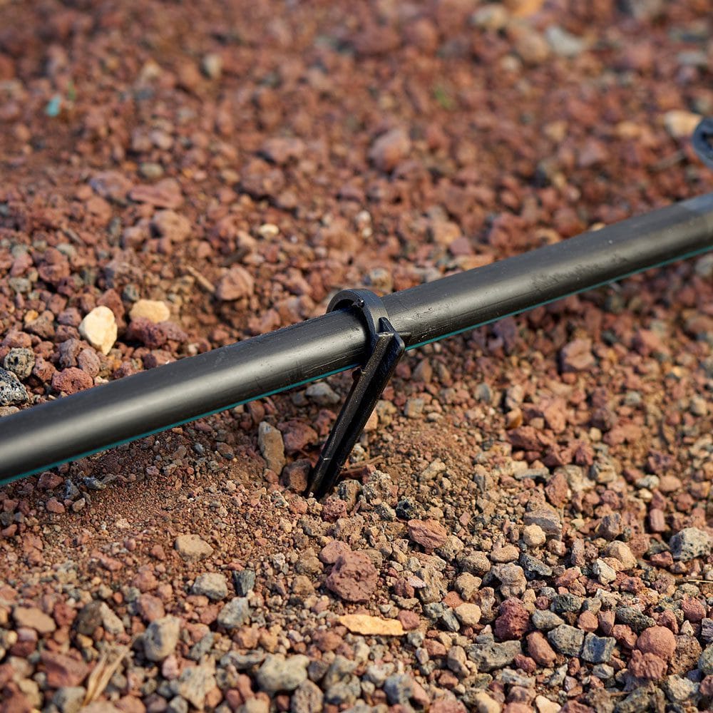 Peg for Pipe - Black - 16 mm - Paskal Group